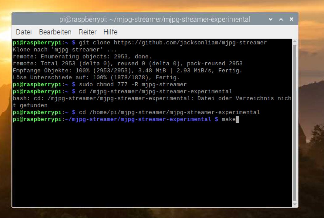 Raspberry Pi (Raspi) als Webcam nutzen im Netzwerk