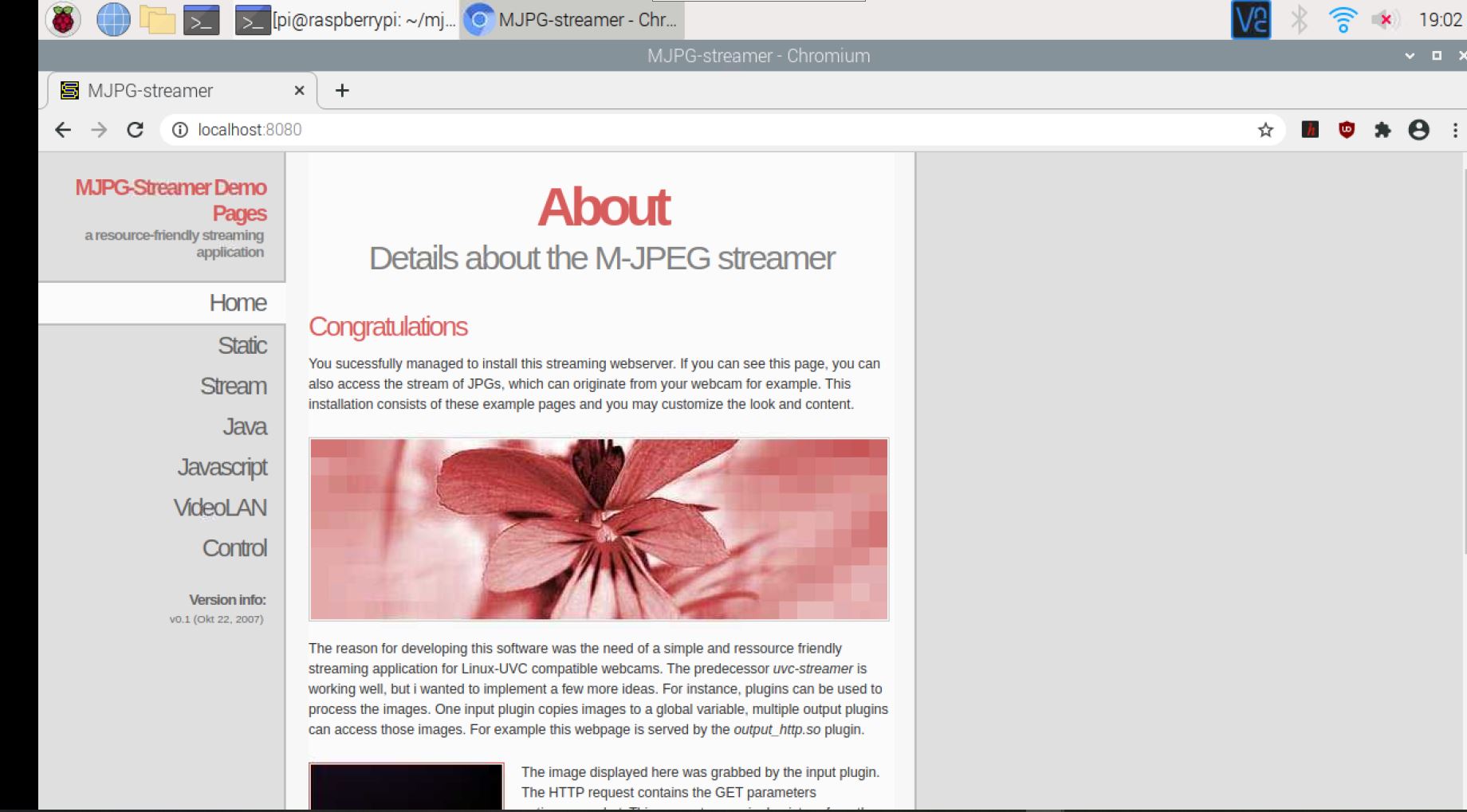 Raspberry Pi (Raspi) als Webcam nutzen im Netzwerk