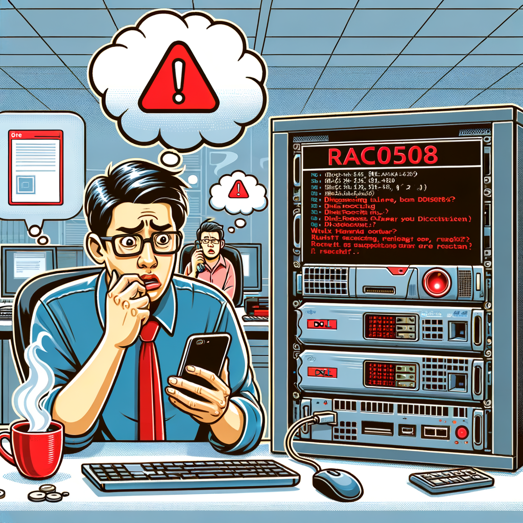 Dell R6625/7625 error RAC0508 keep calm